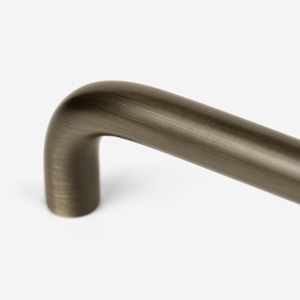 Ronde Smooth Pull | Brushed Bronze - Heart Handles