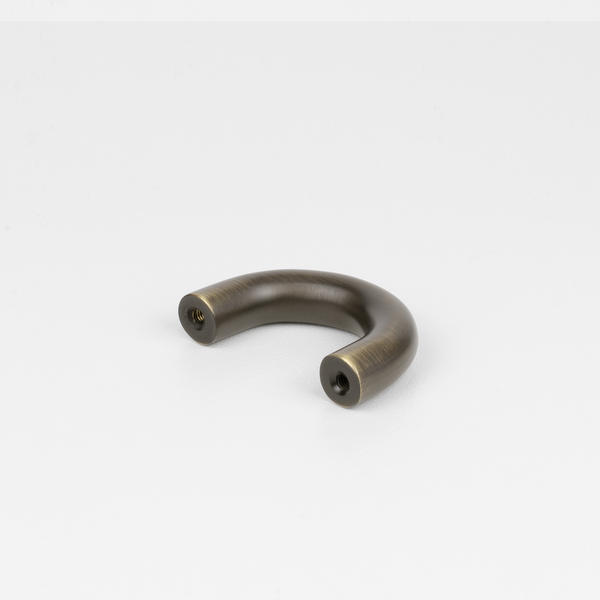 Ronde U-Pull | Brushed Bronze - Heart Handles