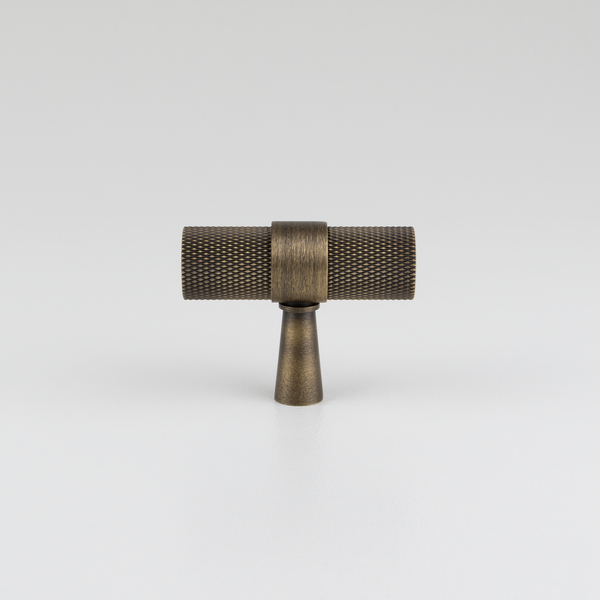 Knurled Knobs - Heart Handles